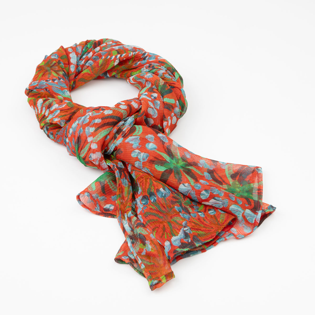 Exmouth – Silk Scarf – Designed by Carol Martin – Kirrikin