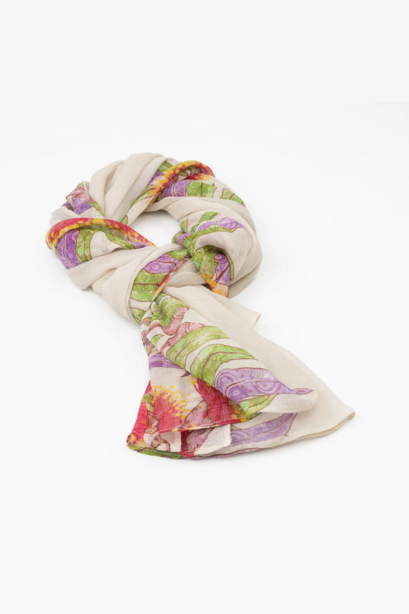 Kirrikin Cashmere Scarve featuring Emma Kerslake painting